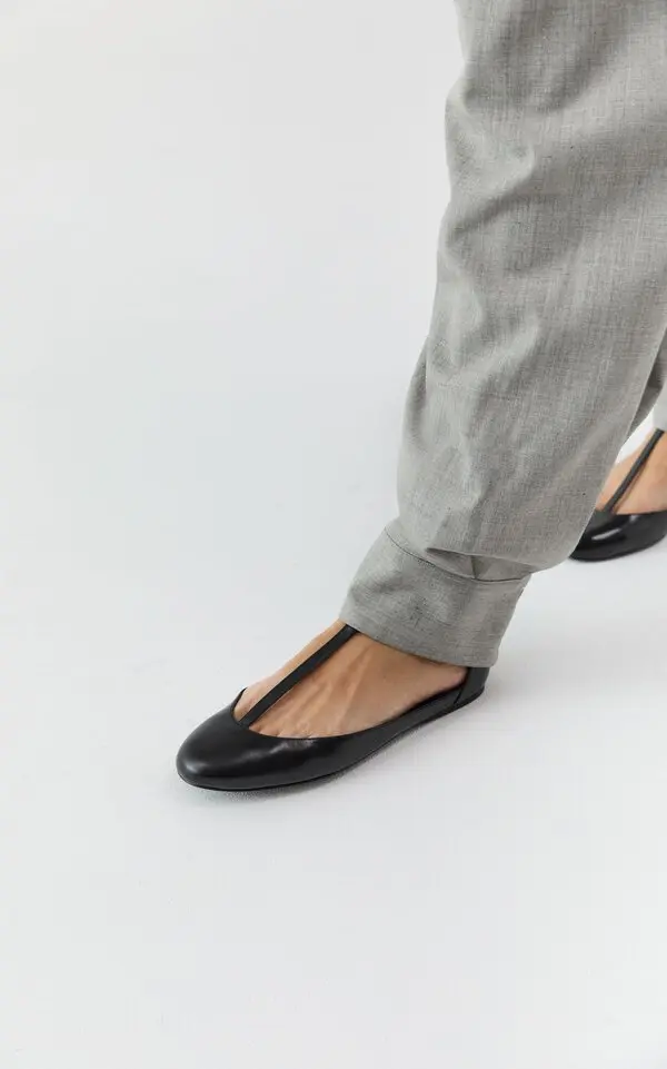 ST. AGNI T-bar Ballet Flat