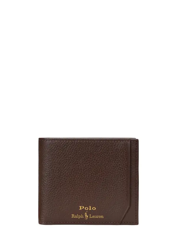 Polo Ralph Lauren Wallet With Logo - Brown
