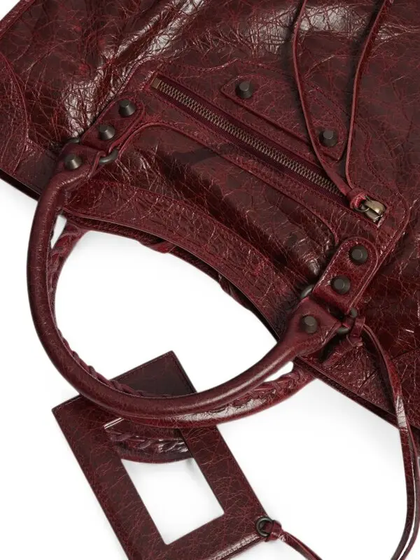 Balenciaga Le City Medium Leather Handbag