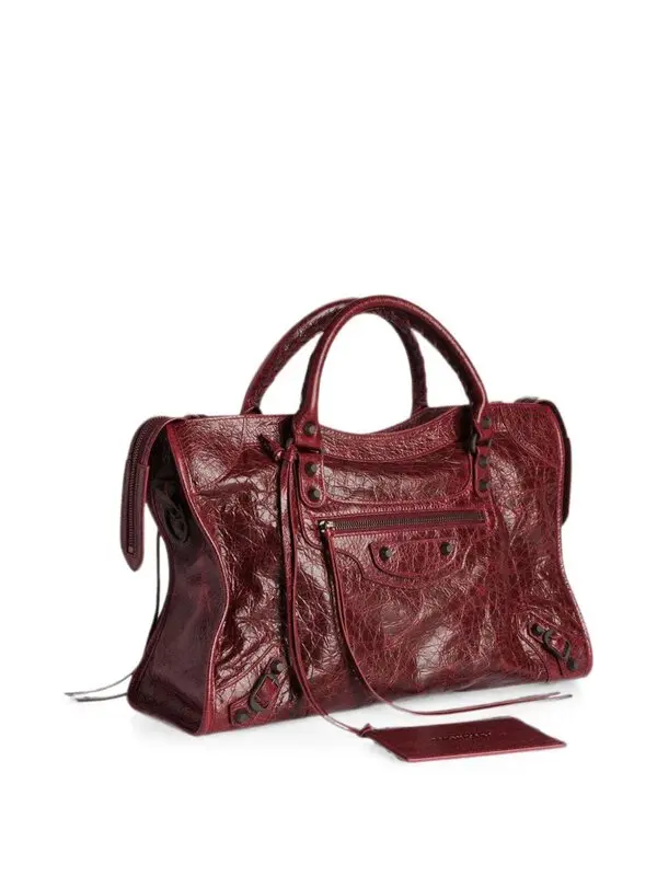 Balenciaga Le City Medium Leather Handbag