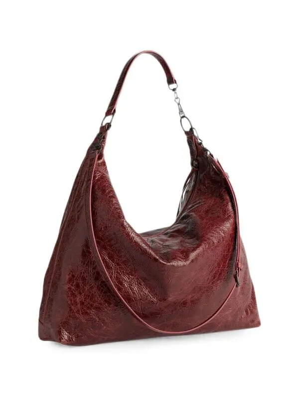 Balenciaga Le City Leather Hobo Bag