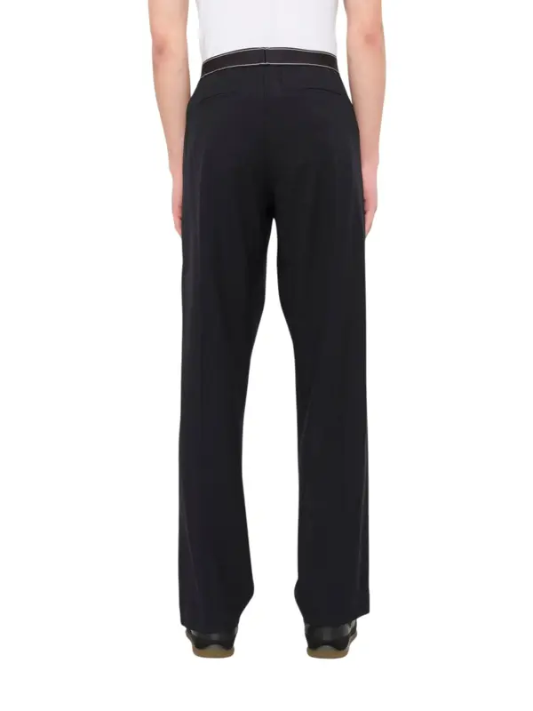 Casablanca Logo-waistband Tailored Trousers