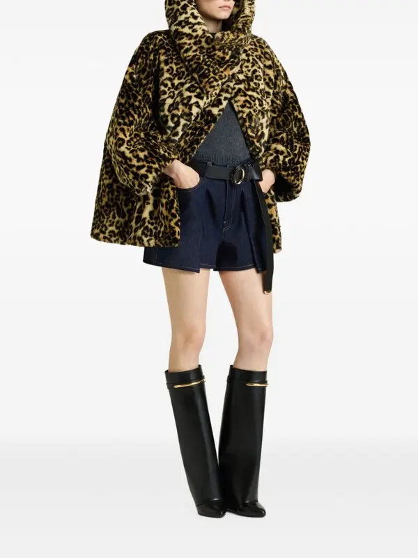 Givenchy Faux-fur Short Coat By