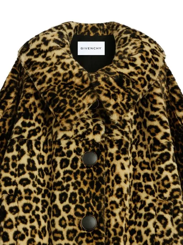 Givenchy Faux-fur Short Coat By
