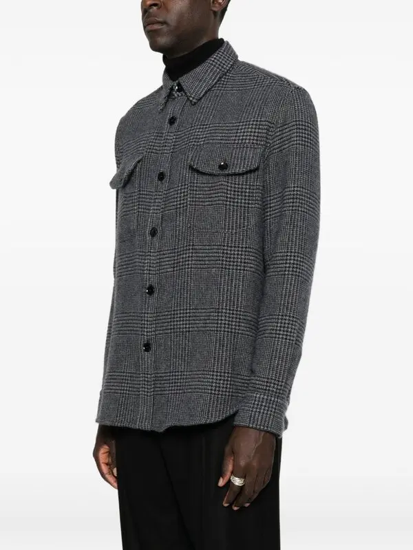 Brioni Cashmere Shirt - Blue