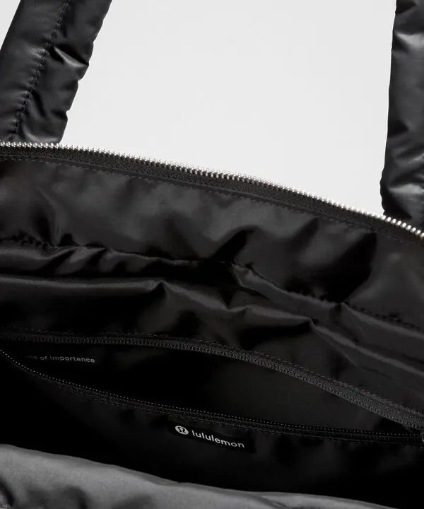 Lululemon Quilty Pleasures Tote Bag - Black