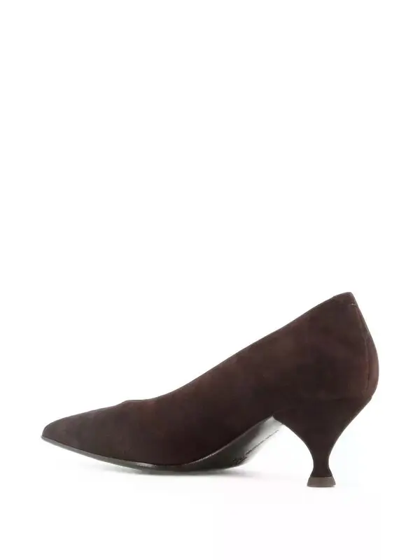SERGIO LEVANTESI Bellatrix 67 Pointed-toe Suede Pumps