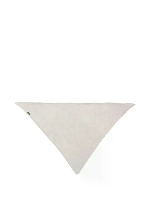 Brunello Cucinelli Cashmere Foulard With Monili