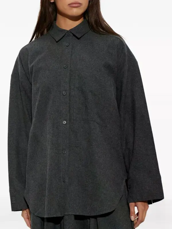 BY MALENE BIRGER Derris Flannel Cotton Shirt