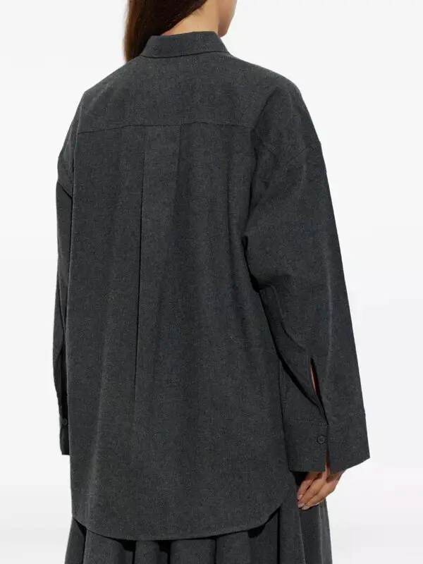 BY MALENE BIRGER Derris Flannel Cotton Shirt