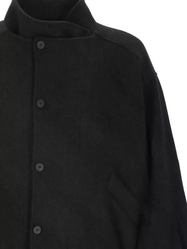 Jacquemus Funnel-neck Elasticated-trim Jacket
