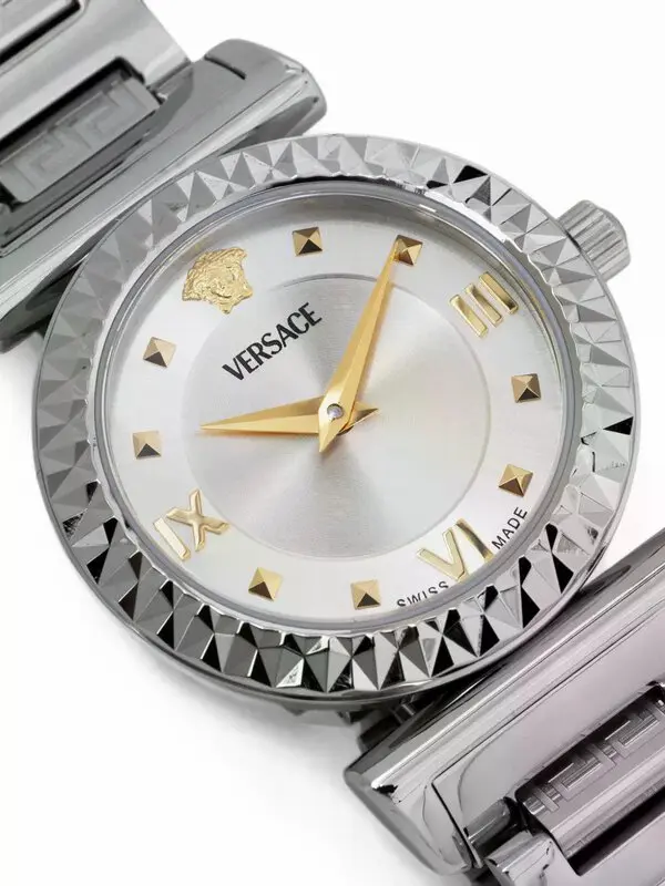Versace Textured-bezel 27mm Watch