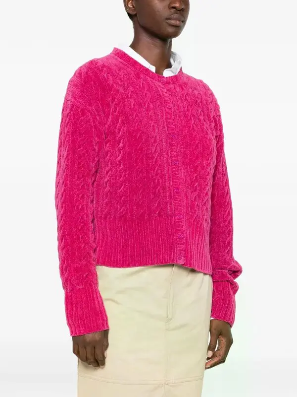 Kenzo Long-sleeve Cable-knit Cardigan