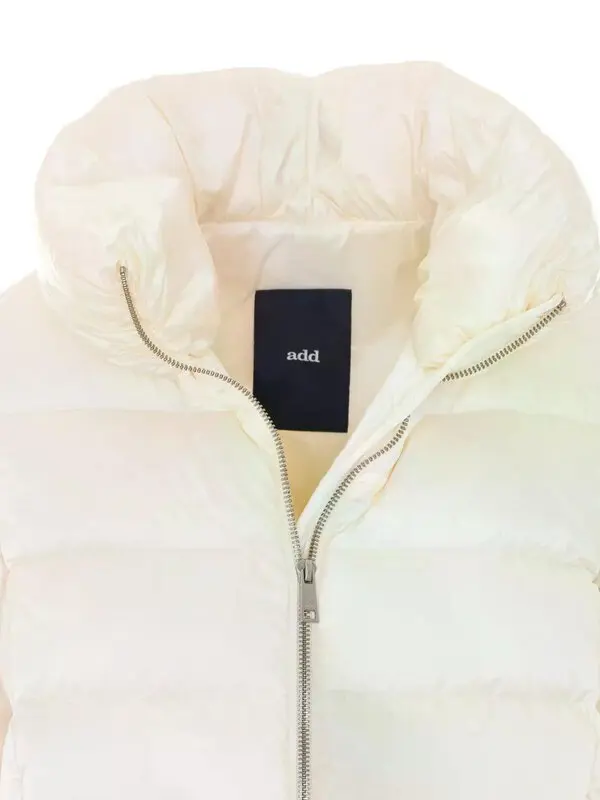 Add Quilted High-neck Jacket