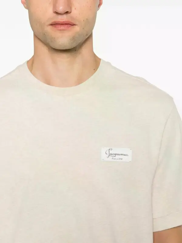 Jacquemus Logo-patch T-shirt