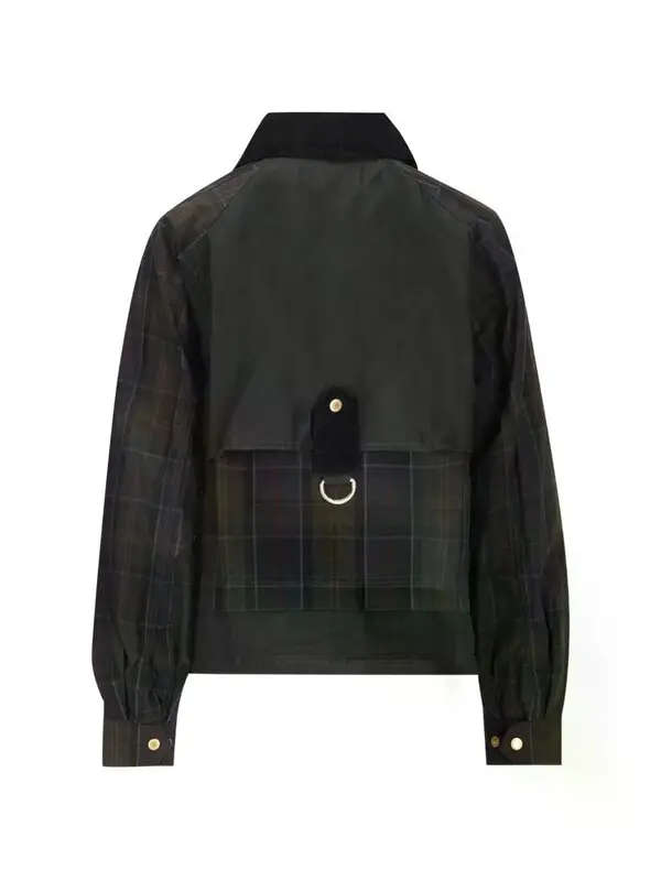 Barbour Truro Tartan-print Corduroy-collar Jacket