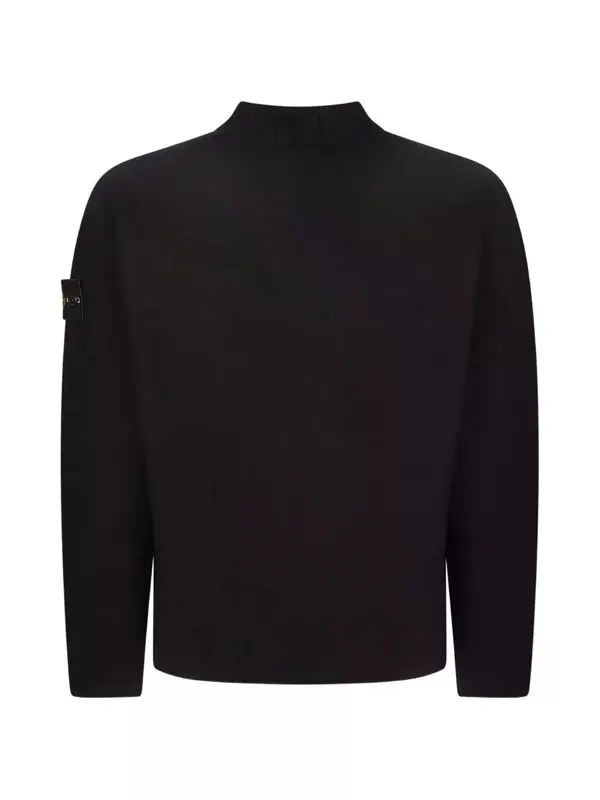 Stone Island Logo-patch High-neck Sweater