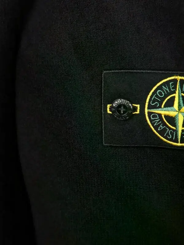 Stone Island Logo-patch High-neck Sweater