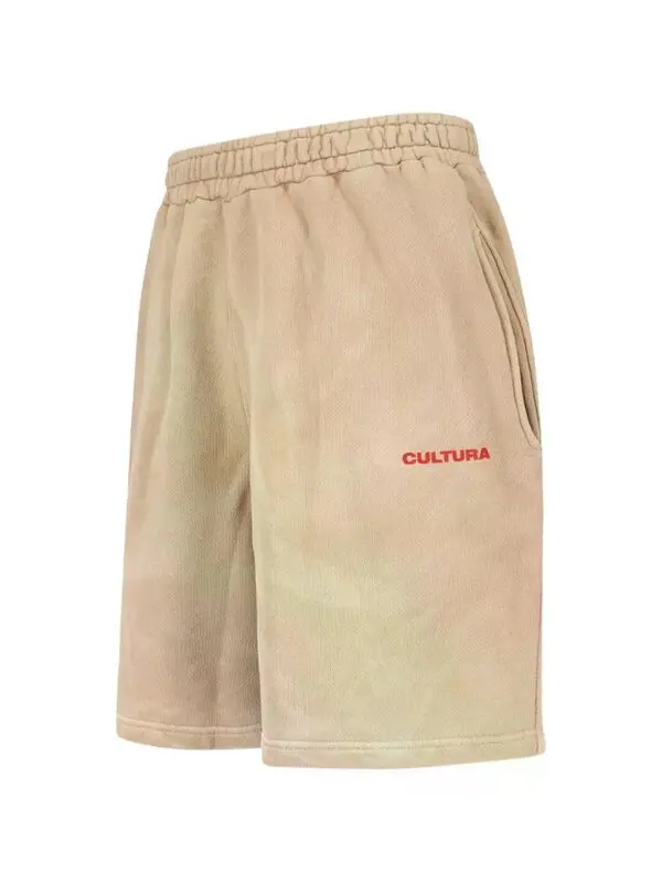 CULTURA Logo-print Shorts
