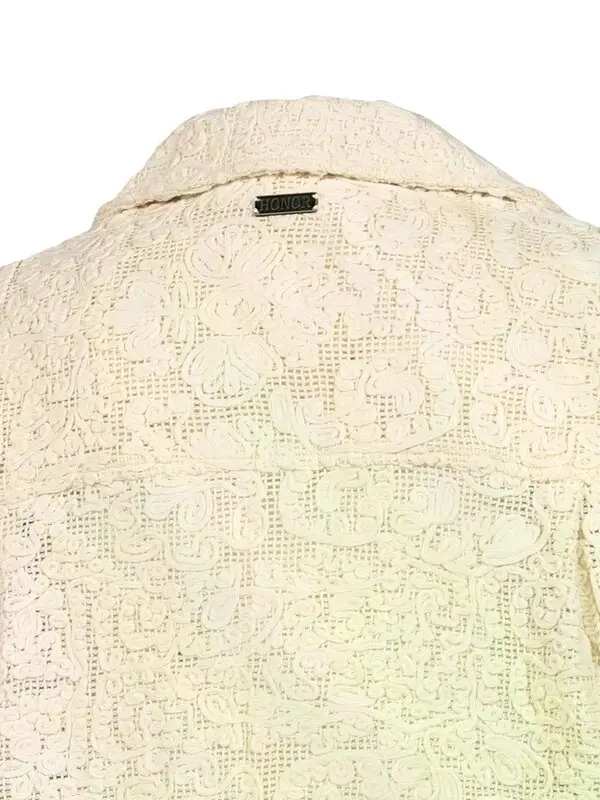 HONOR THE GIFT Crochet-lace Mind Maze Camp Shirt