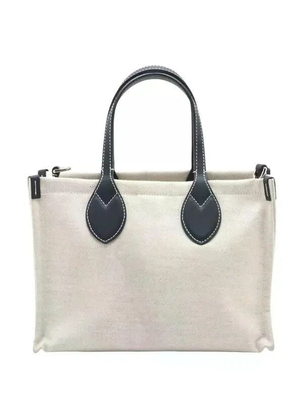 Gucci 2016-2026 Medium Canvas Logo Tote Satchel