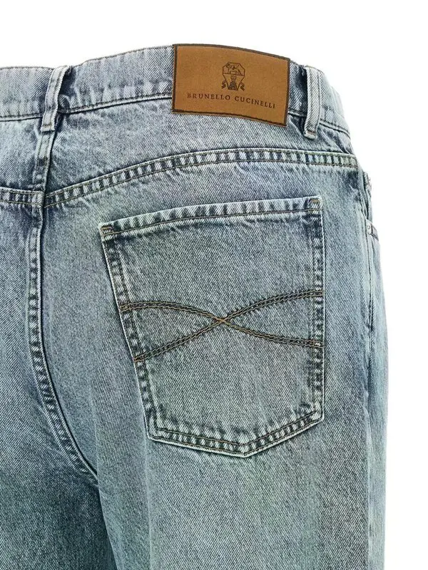 Brunello Cucinelli Denim Iconic Fit Five-pocket Trousers