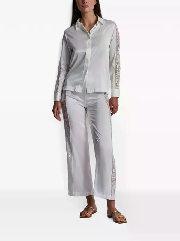 AUBADE Lace-panelled Shirt