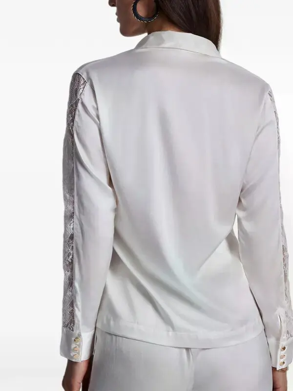AUBADE Lace-panelled Shirt