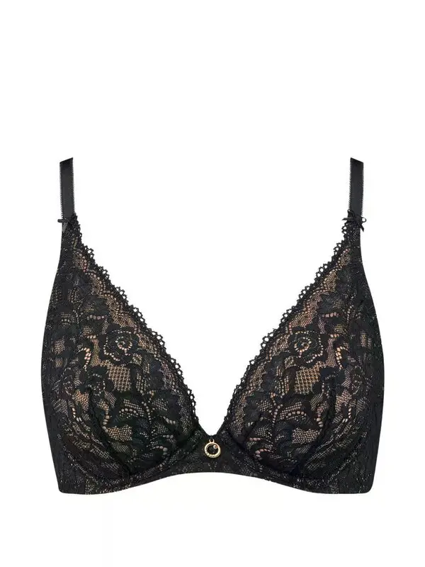AUBADE Rosessence Lace Triangle Bra - Black