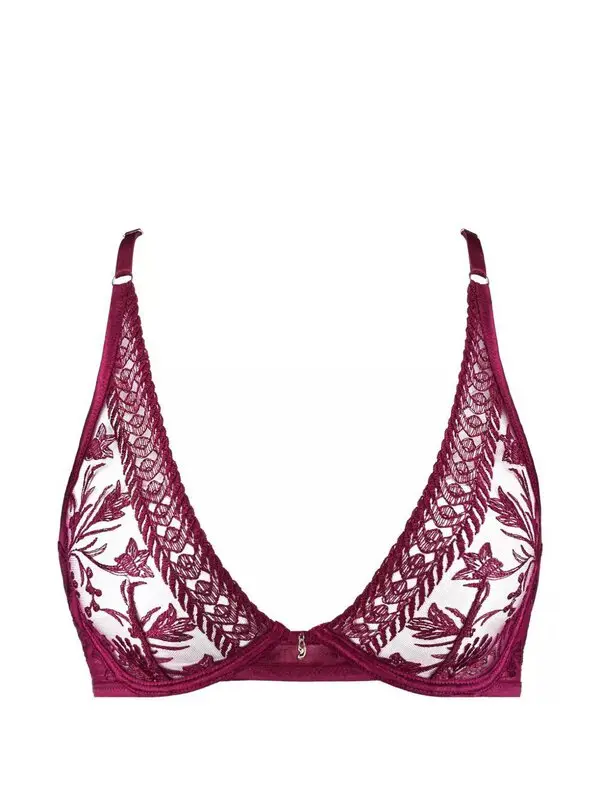 AUBADE Magnetic Spell Embroidered Triangle Bra