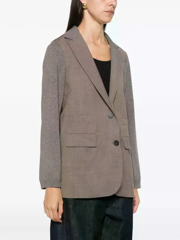 Fabiana Filippi Panelled Notch-lapel Blazer