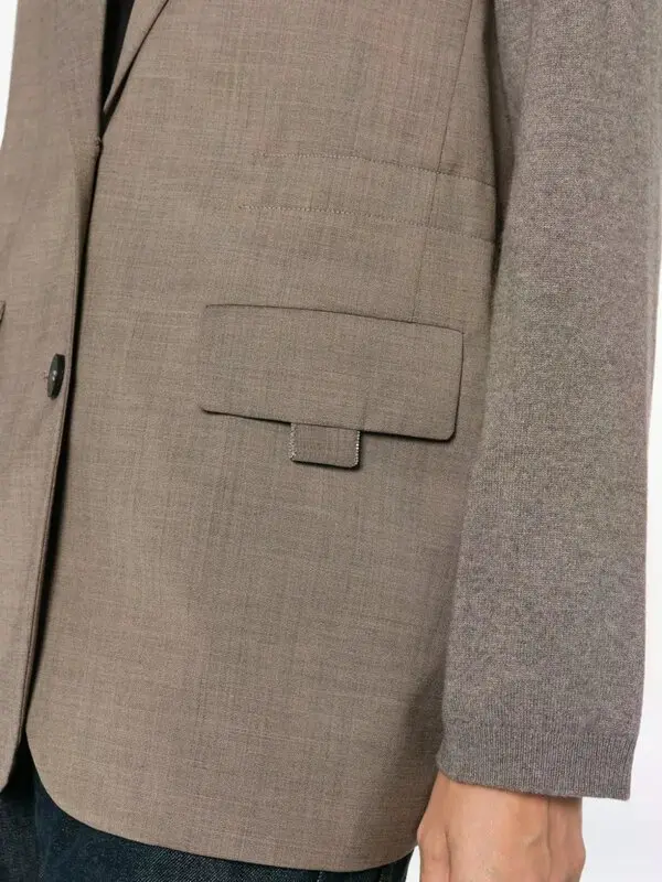 Fabiana Filippi Panelled Notch-lapel Blazer