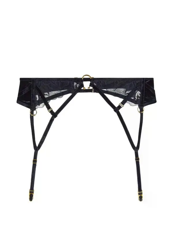 AUBADE The Night Before Lace-trim Suspender Belt