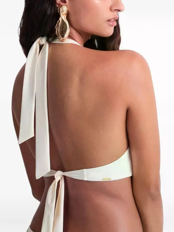 AUBADE Summer Stars Studded Bikini Top - White
