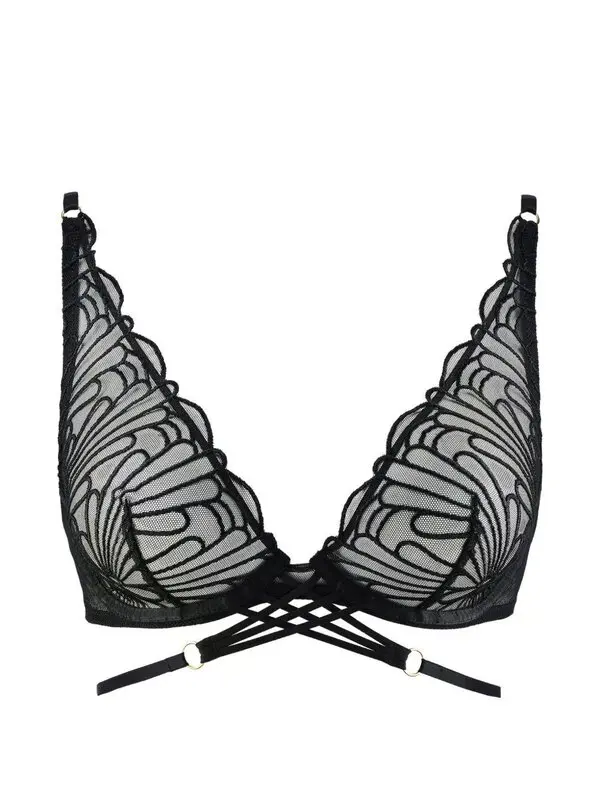 AUBADE L'indomptable Triangle Bra - Black
