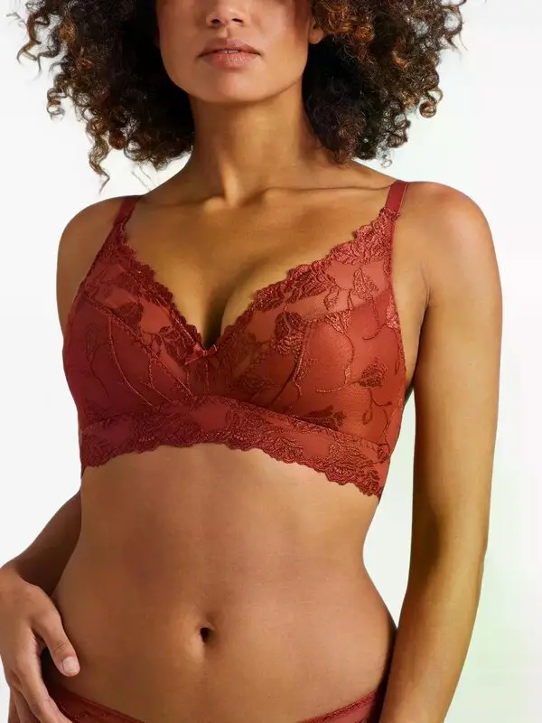 AUBADE Softessence Floral-embroidered Bra