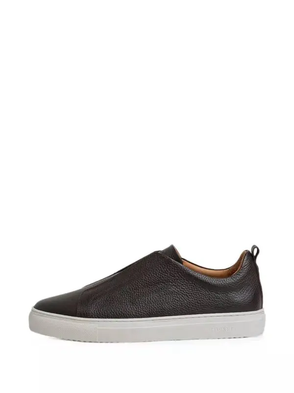 HACKETT  Vision Pebble Leather Sneakers