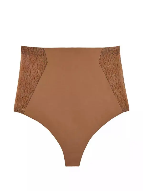 AUBADE Sculpt Lace-panel Thong