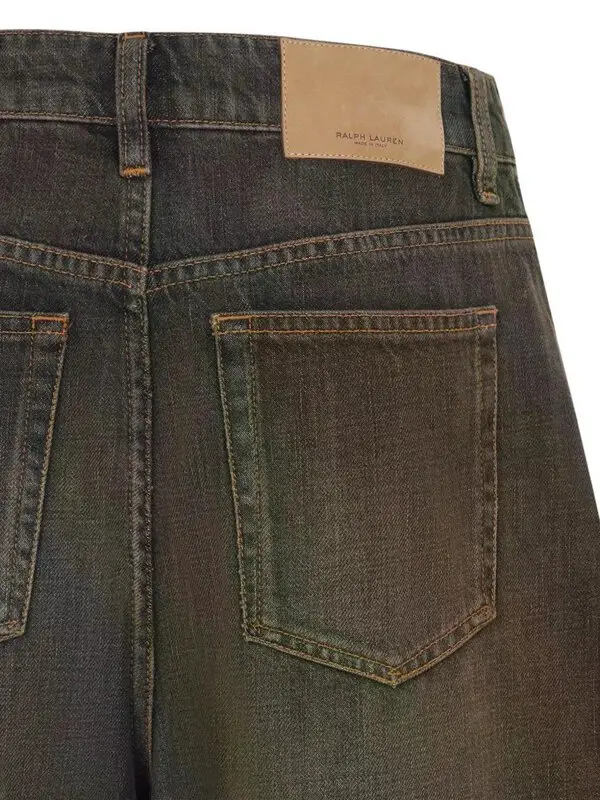 Ralph Lauren Faded-effect Tapered Jeans