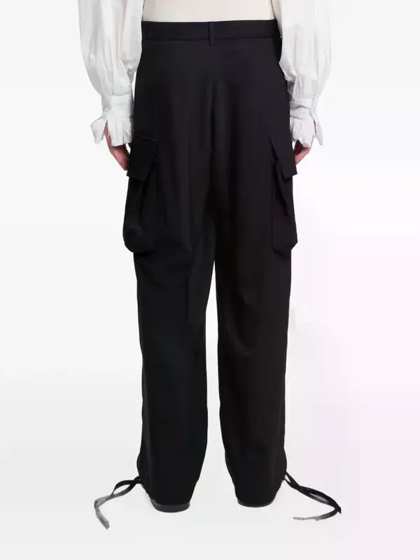 ANN DEMEULEMEESTER Wide-leg Cargo Pants