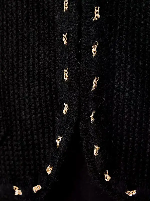 Luisa Spagnoli Embellished Bouclé Cardigan