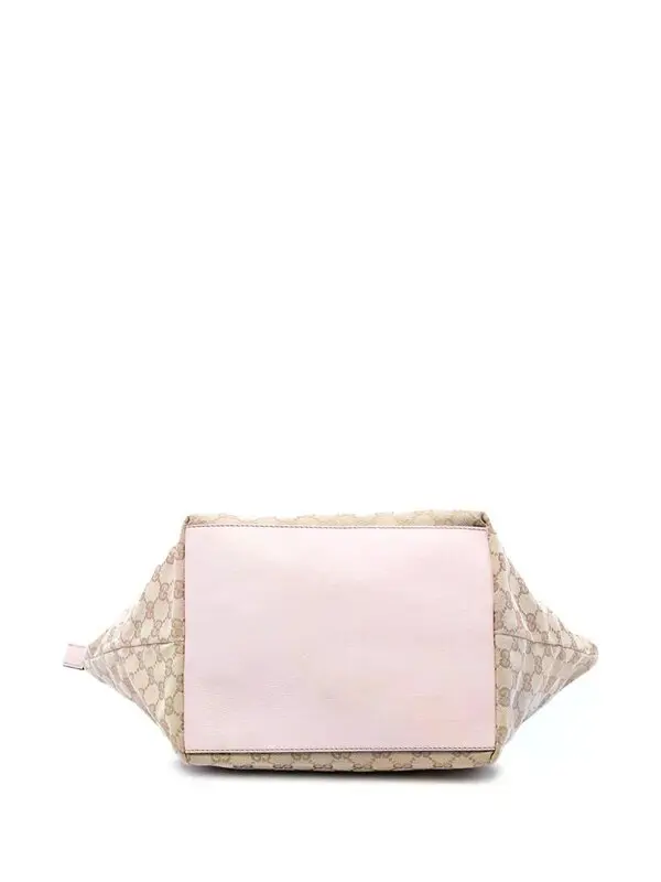 Gucci 2016-2026 Gg Canvas Web Tote Bag