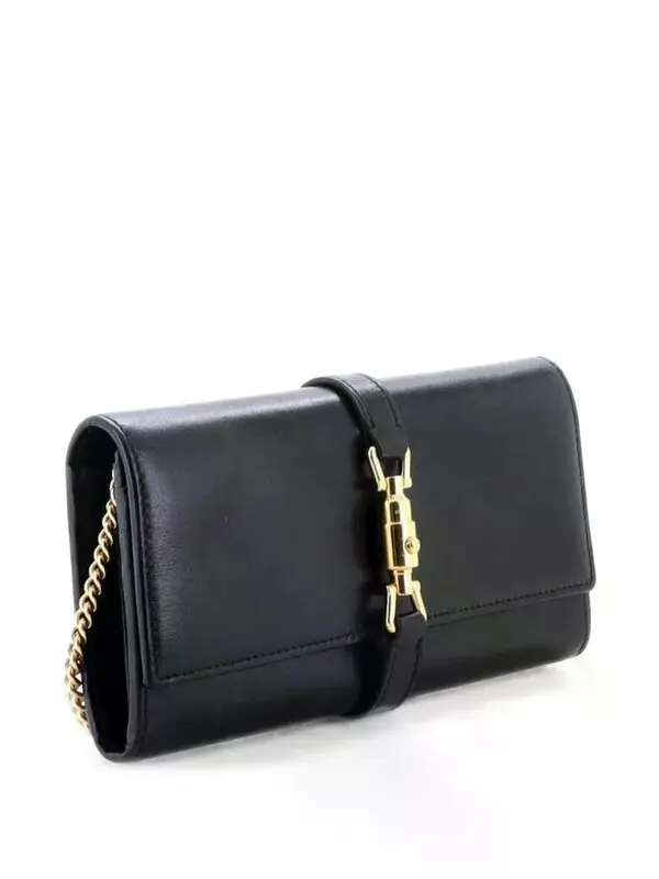 Gucci Jackie 1961 Continental Chain Wallet Leather Crossbody Bag