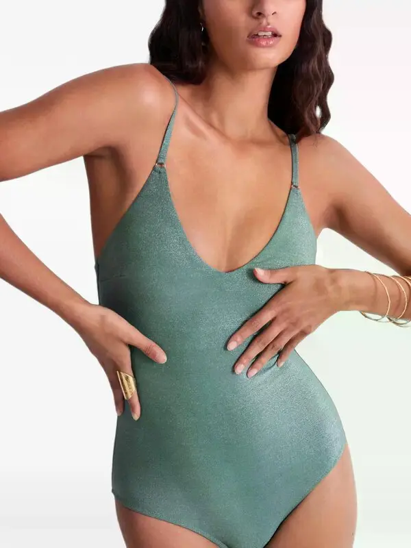 AUBADE Summer Glow Lace-up Swimsuit