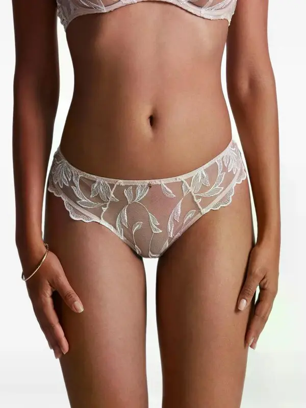 AUBADE Season Of Love Embroidered Thong
