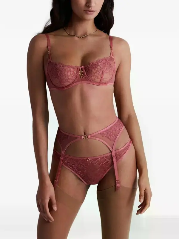 AUBADE Feeling Myself Lace Suspender Belt