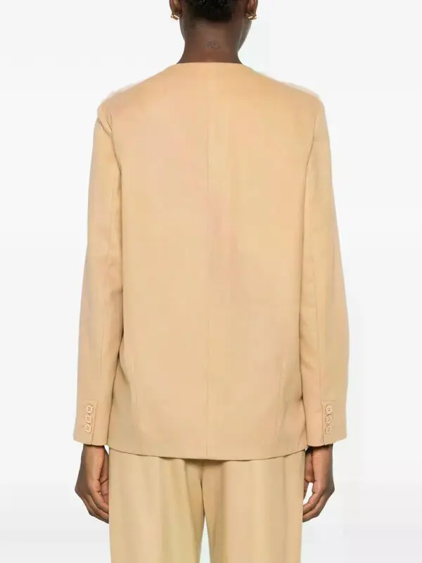 FORTE_FORTE Faux-fur Panelled Jacket