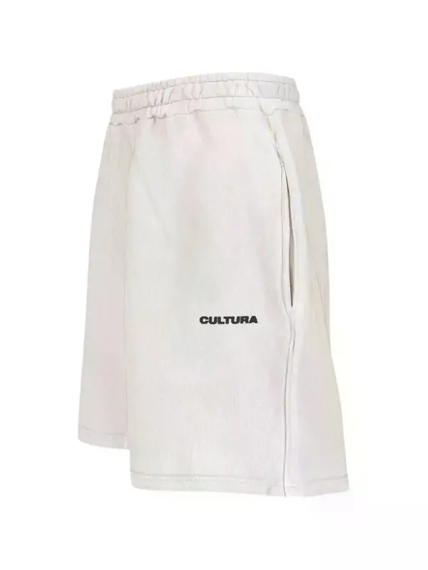 CULTURA Logo-print Shorts