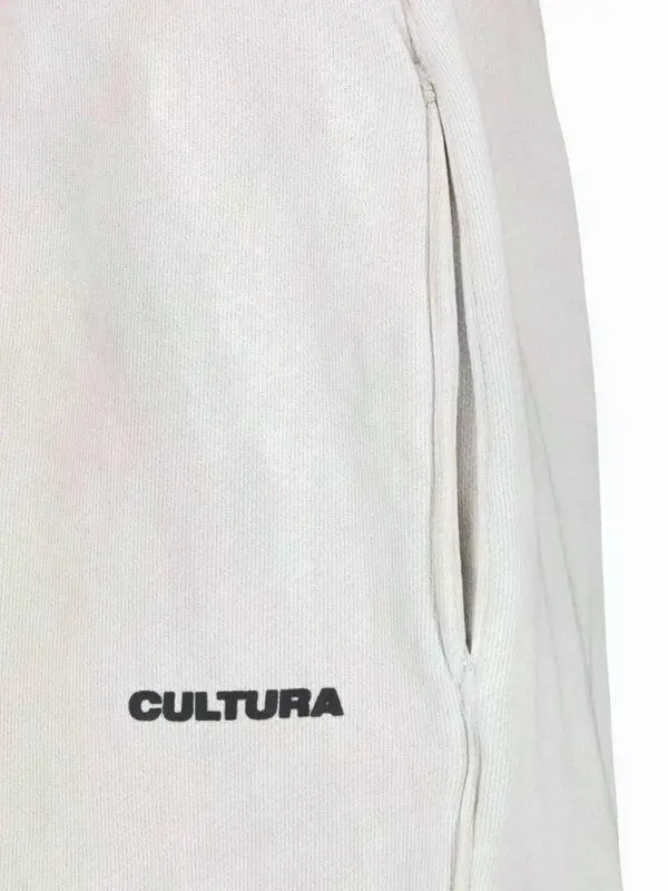 CULTURA Logo-print Shorts