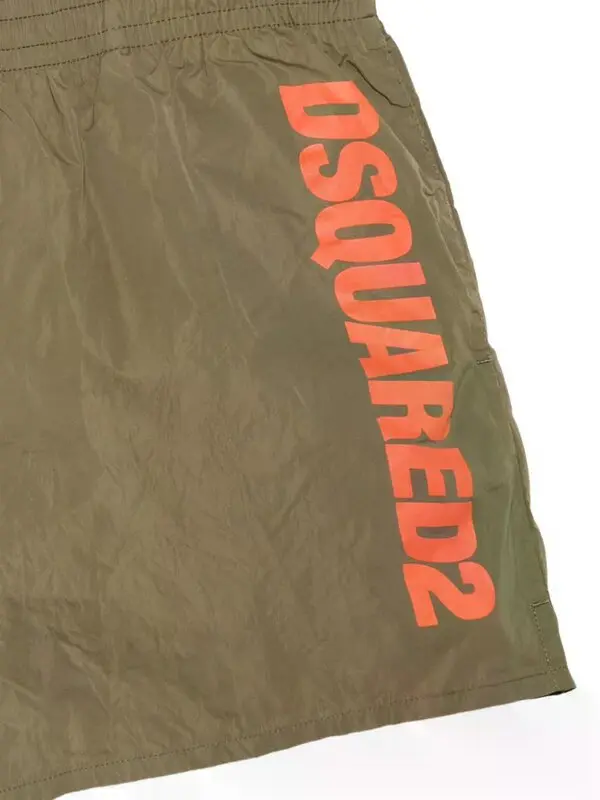 Dsquared2 Logo-print Drawstring Swim Shorts